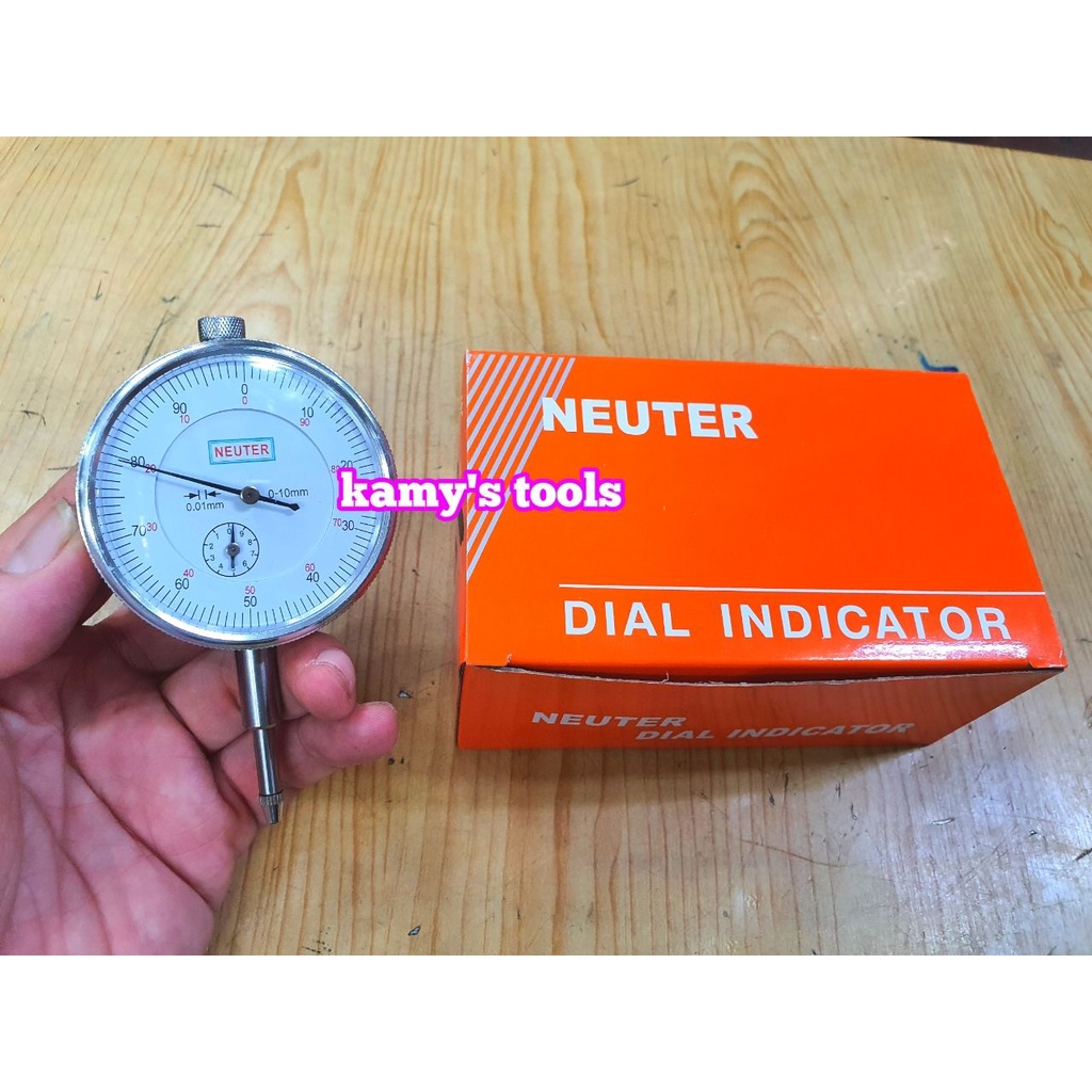 Đồng Hồ So Cơ Khí Chân Thẳng 0 10mm độ Chính Xác Cao 0 01mm Shopee