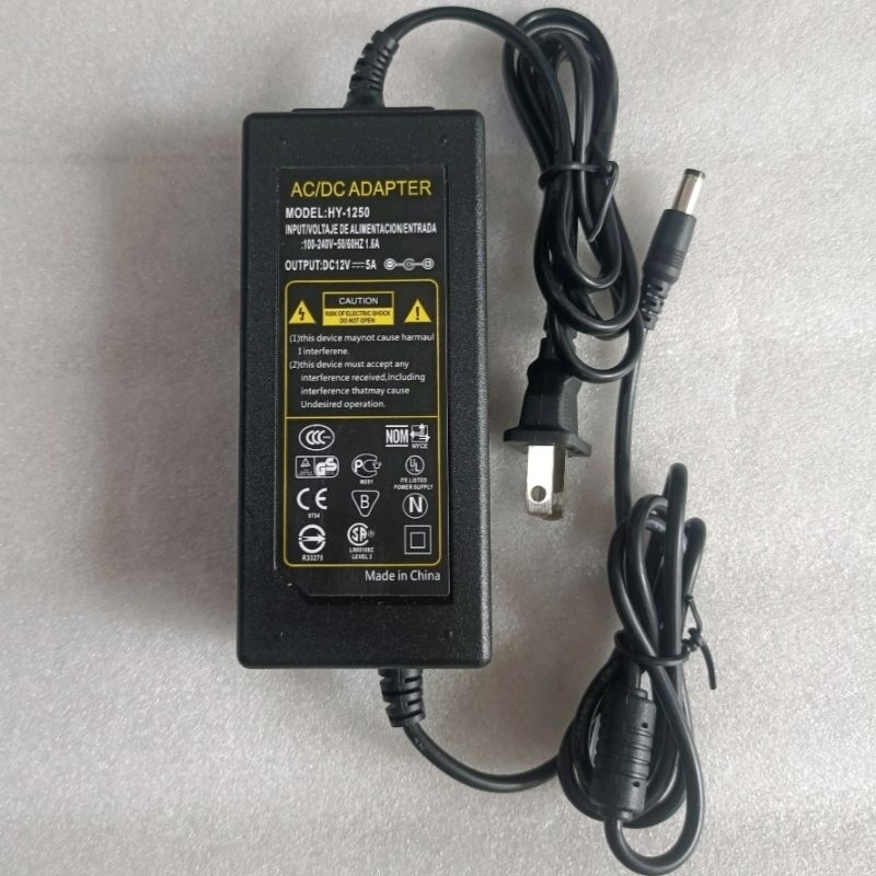 Nguồn 12V 5A, adapter 12V 5A, nguồn chuyên dùng cho máy bơm và camera ...