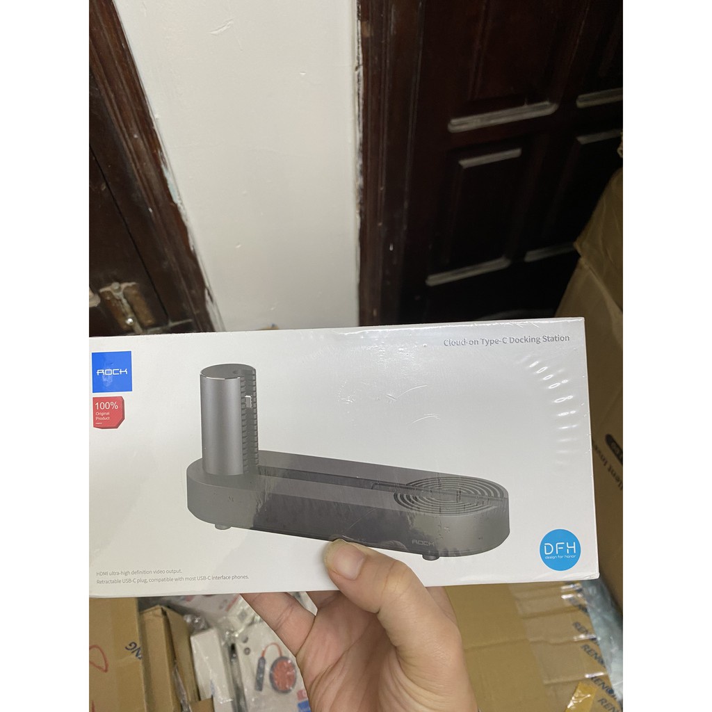 Đốc sạc HDMI ROCKSPACE Cloud-on Type C Docking Station cho samsung ...