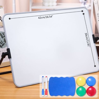 Chua double sided mini desktop whiteboard a3 magnetic white board small ...