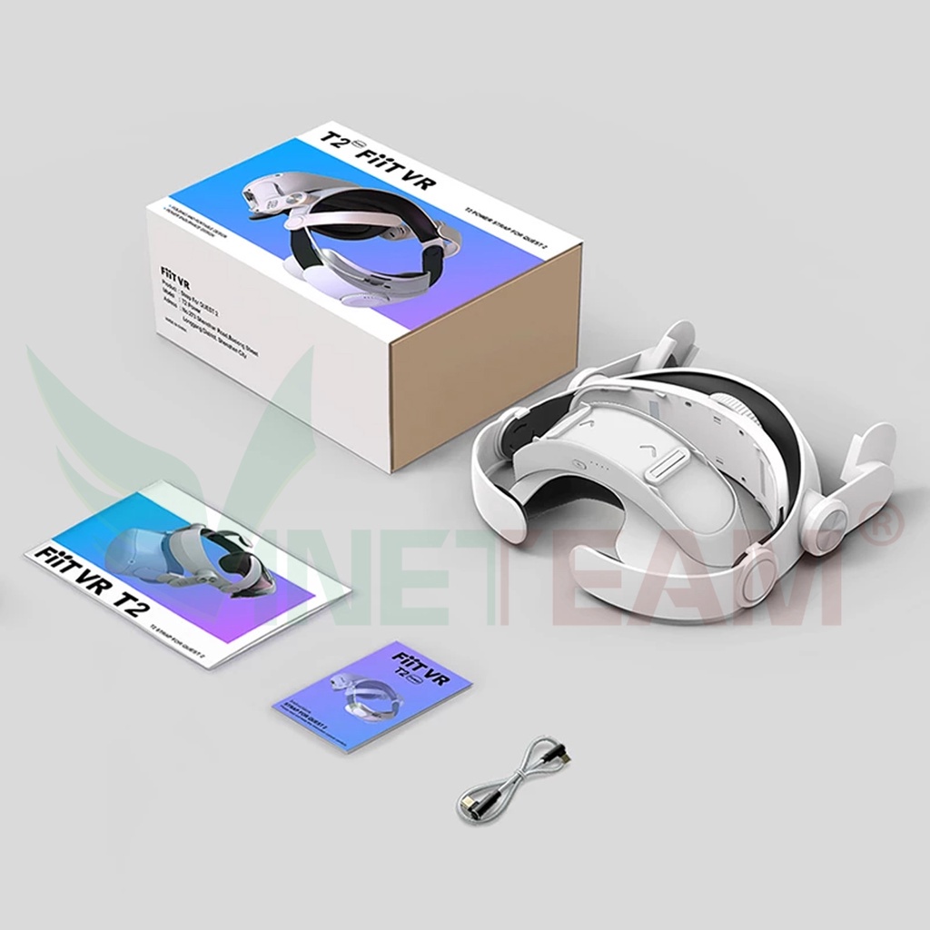 Dây đeo đầu trợ lực Oculus Quest 2 - Fiit VR T2 , T2 POWER, Chống mỏi ...