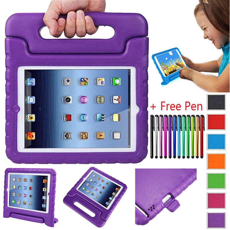 Ốp Máy Tính Bảng EVA Chống Sốc Có Tay Cầm Và Giá Đỡ Cho iPad Mini 1 2 3 ...