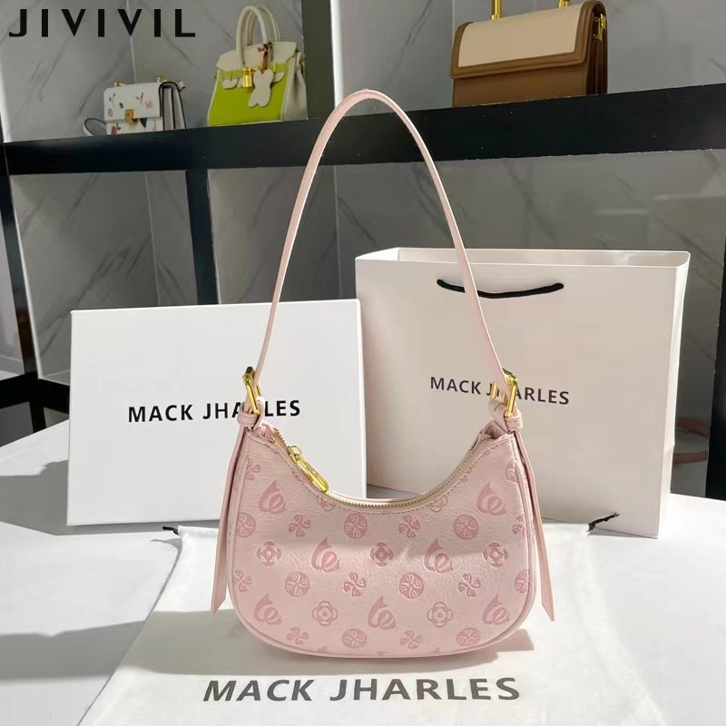 Jivil Túi đeo vai nữ phiên bản Hàn Quốc đa năng niche màu hồng xu hướng ...