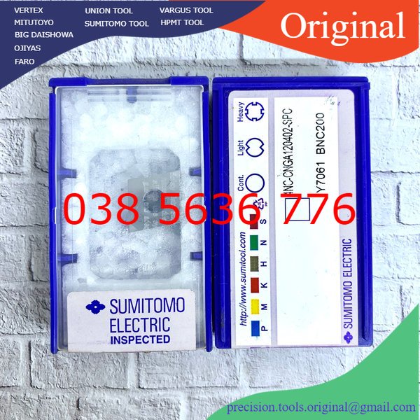 Mảnh tiện, chip tiện, dao tiện CBN 4NC CNGA 120402 BNC200 Sumitomo ...