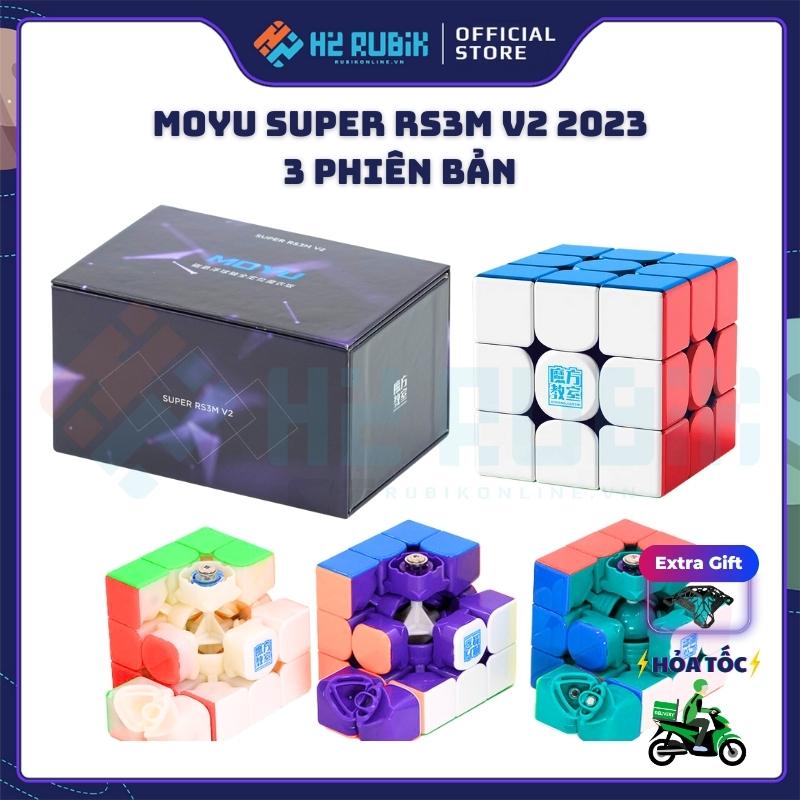 MoYu Super RS3M V2 Phủ UV Rubik 3x3 Có nam châm sẵn 3 phiên bản Cao cấp ...