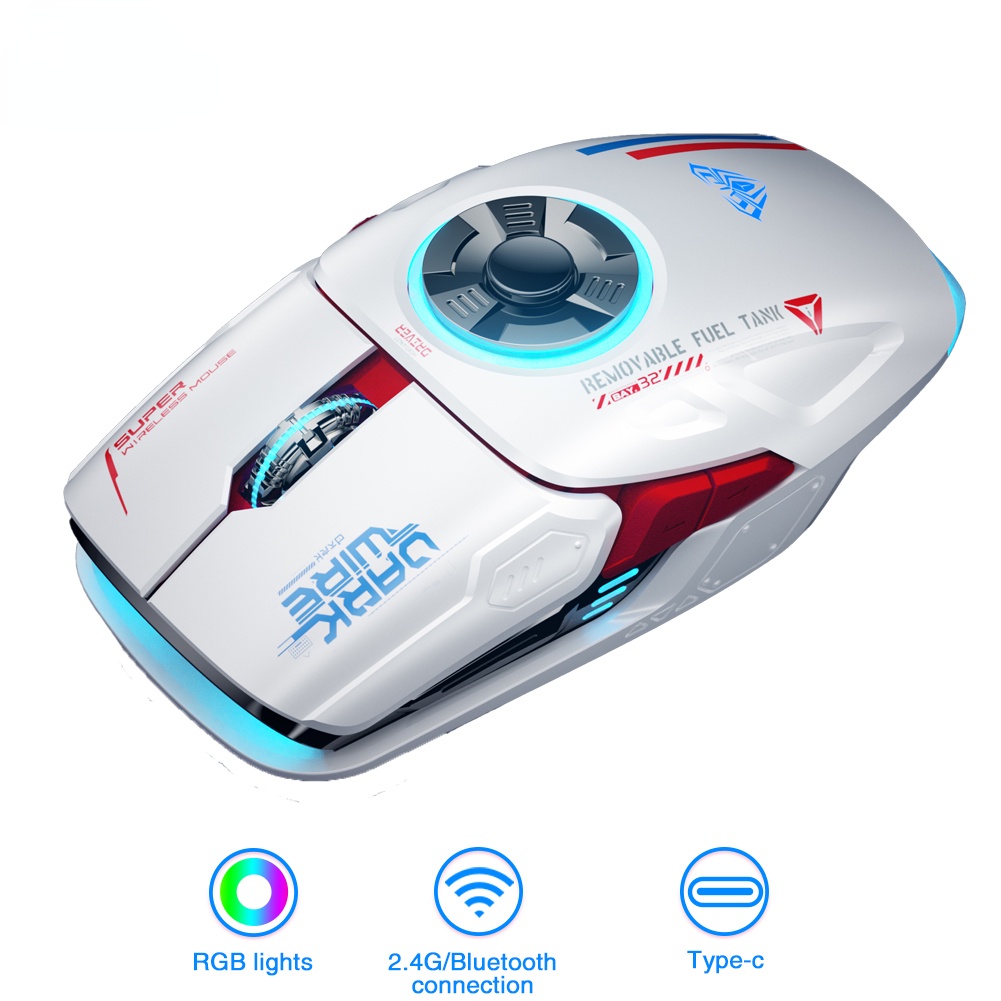 H530 chuột không dây mới nhất four-mode decompress charging gyro mouse ...