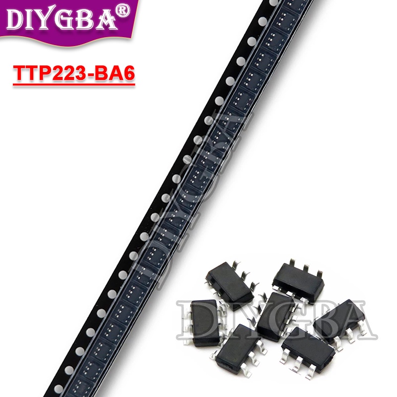 20 cái mới ttp223-ba6 223b sot23-6 ttp223 ba6 ic chipset | Shopee Việt Nam
