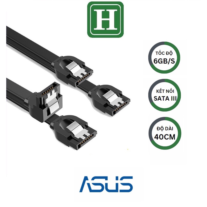 Dây cáp tín hiệu SATA 3 tốc độ 6Gb/s cho ổ cứng SSD/HDD dùng cho PC ...