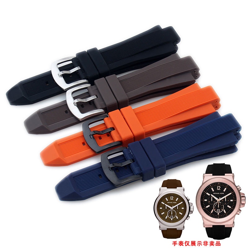 Dây Đeo Đồng Hồ Bằng Silicone Cho MK Michael Kors Raed MK8730 MK9019 ...