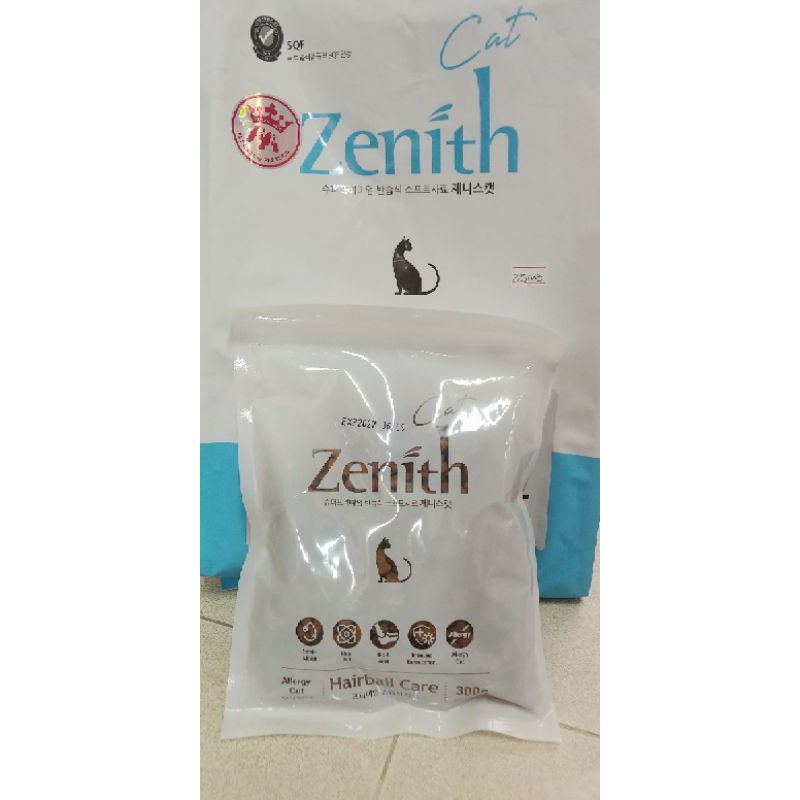 300g THỨC ĂN HẠT MỀM CHO MÈO ZENITH CAT HAIRBALLThuộc dòng sản phẩm ...