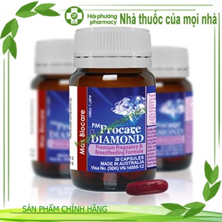 PM Procare DIAMOND lọ 30 viên Vitamin cho bà bầu ( Hàng chính hãng của ...