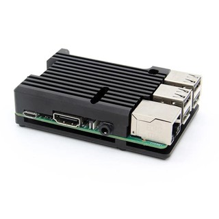 Vỏ Hợp Kim Nhôm Kèm Quạt Đôi Cho Raspberry Pi 4 Raspberry Pi 3 ...