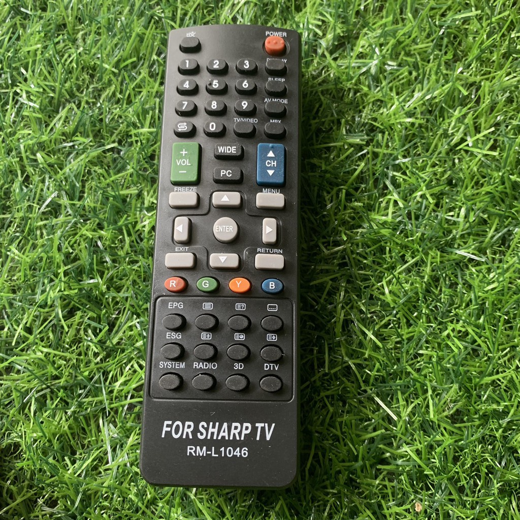 Điều khiển tivi Sharp RM-L1046. Hàng mới, loại tốt | Shopee Việt Nam