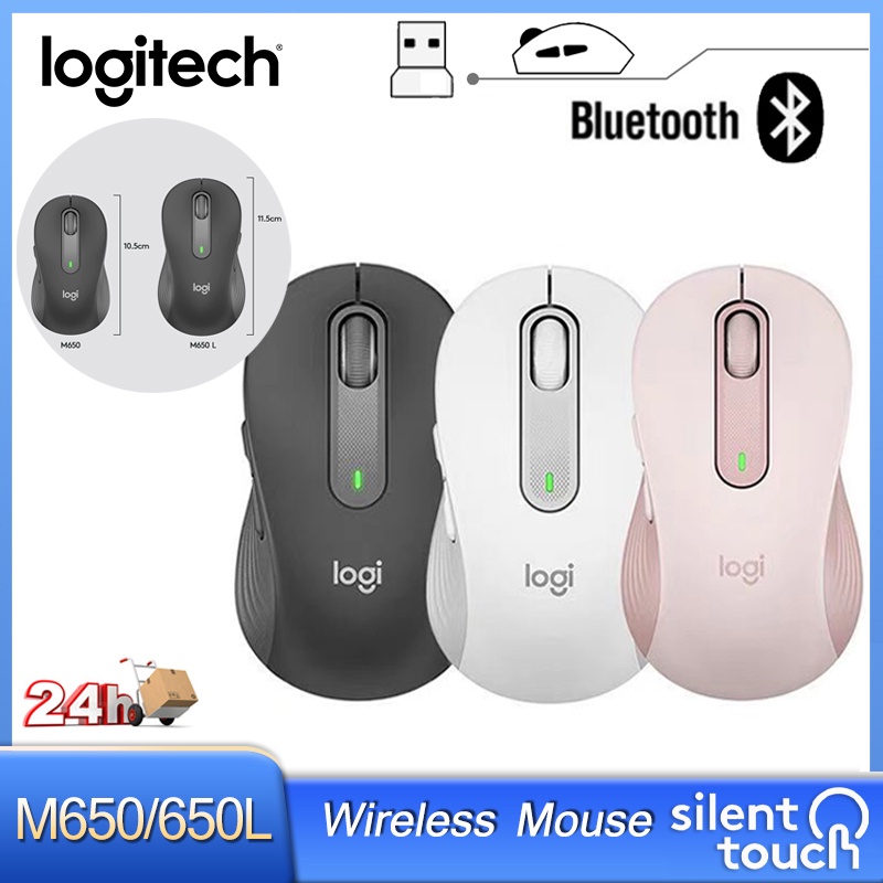 Chuột Không Dây Bluetooth Logitech M650 / M650L | Shopee Việt Nam