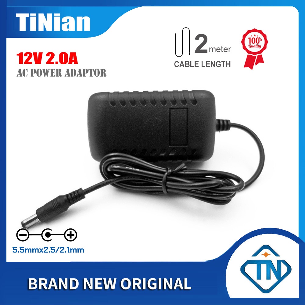 Dây Nguồn 12V 2A AC / DC E701 E800 E901 Dành Cho Xe Đạp | Shopee Việt Nam