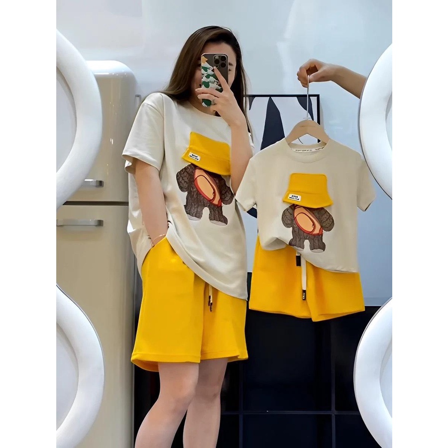 (8kg-80kg, GIÁ 1 BỘ)Bộ gia đình bố mẹ và bé trai , bé gái đều mặc được ...