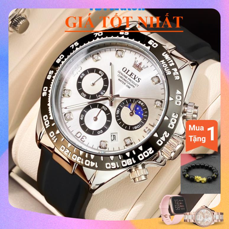[HÀNG CHÍNH HÃNG] Đồng hồ nam chính hãng Olevs 2875 phát sáng chống vô ...