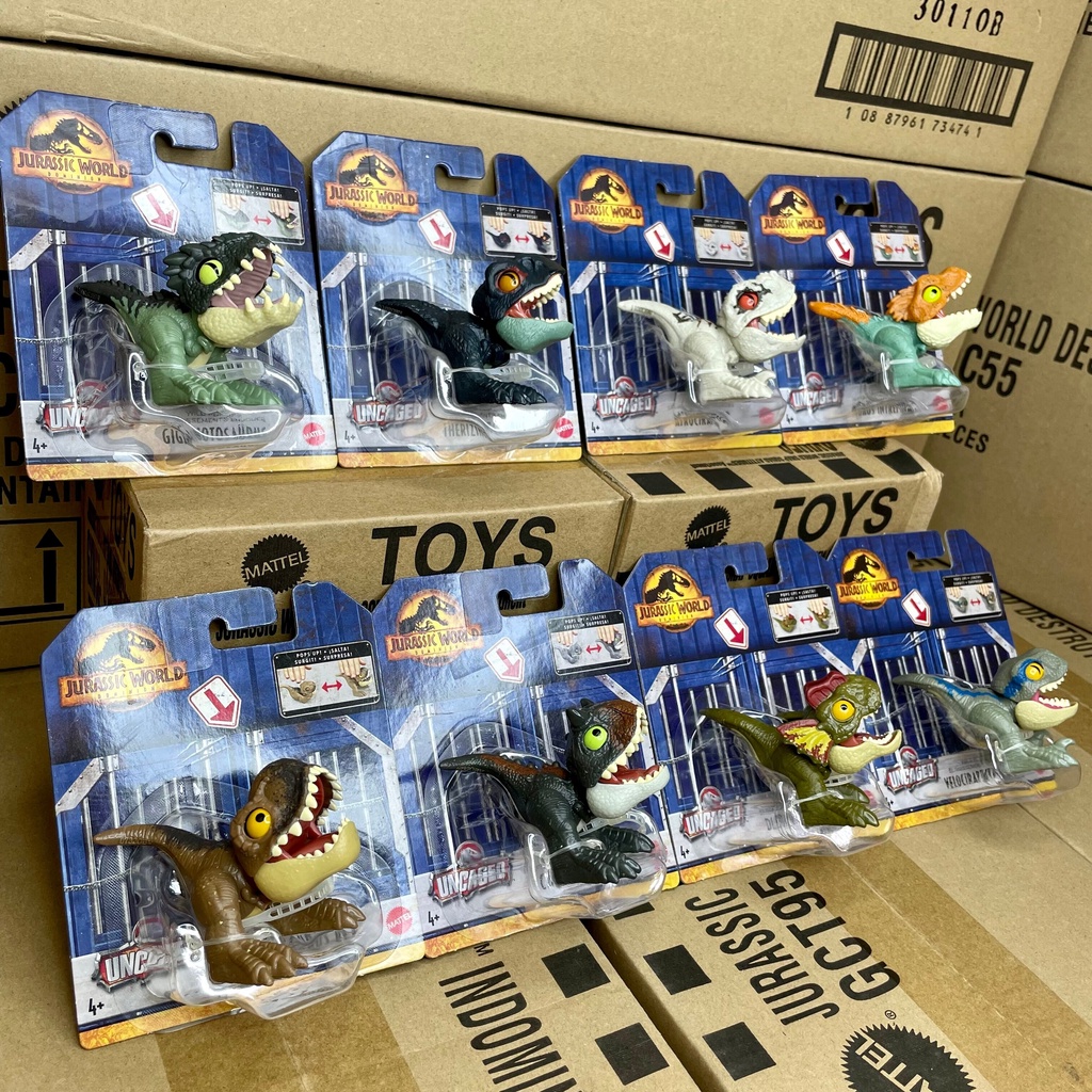Jurassic World Dominion Mini Dinos Giganotosaurus Therizinosaurus ...