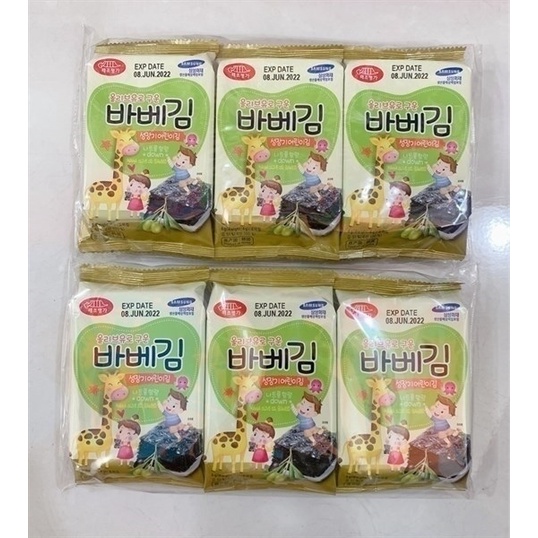 RONG BIỂN Hưu LÁ KIM ĂN LIỀN OLIVE BABY KIM MANA FOOD HÀN QUỐC LỐC 3 ...