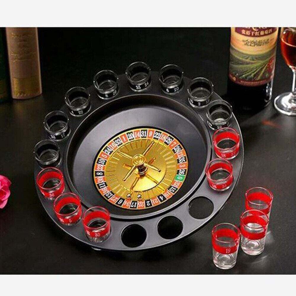 16 hole Russian roulette wheel rotation, happy drinking game ...