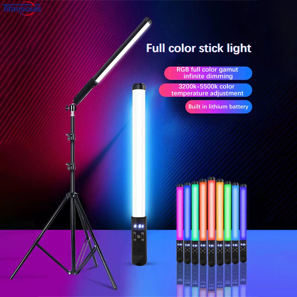 LED Stick Light RGB Cầm Tay Fill Light Stick Chụp Ảnh Trong Nhà Đủ Màu ...