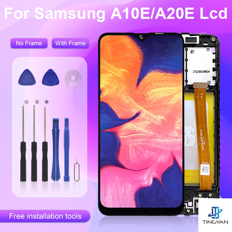 Màn Hình Cảm Ứng Kỹ Thuật Số Thay Thế Kèm Khung Cho Samsung Galaxy A20E ...