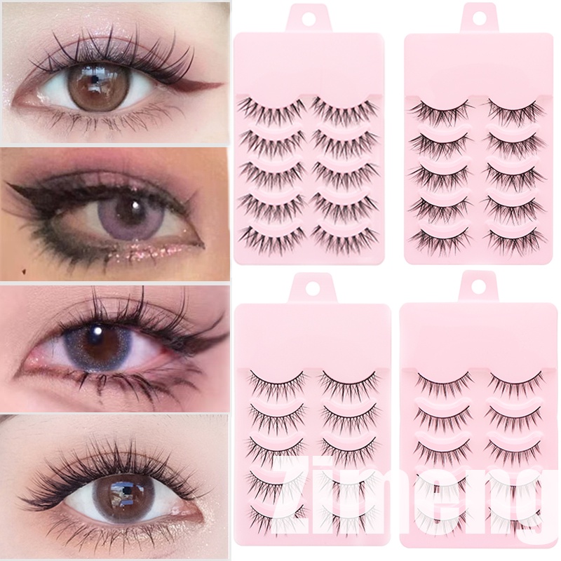 Bộ 5 Cặp Lông Mi Giả Mềm Mại Tự Nhiên | Shopee Việt Nam