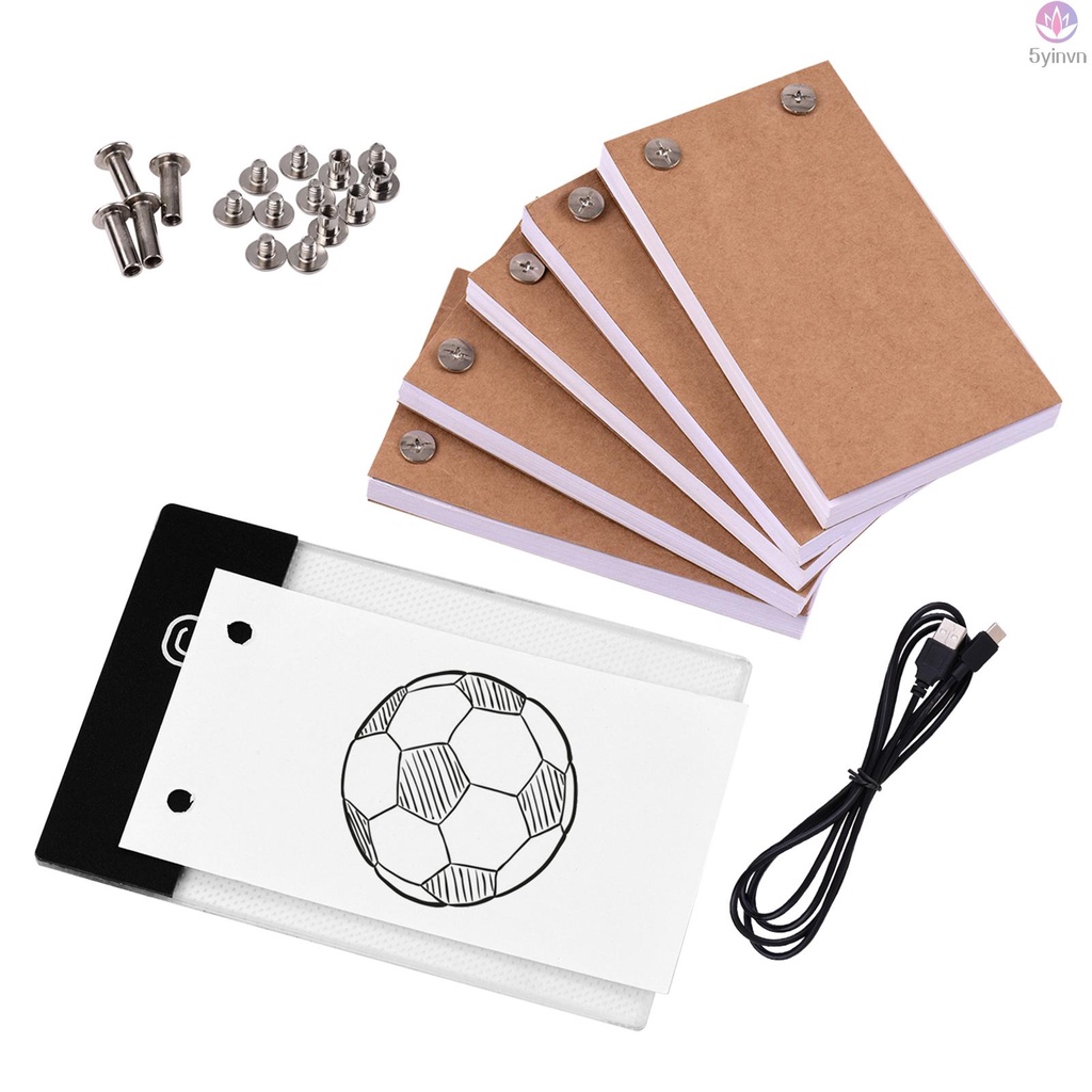 Flip book kit với light pad led light box tablet 300 tờ giấy vẽ ...