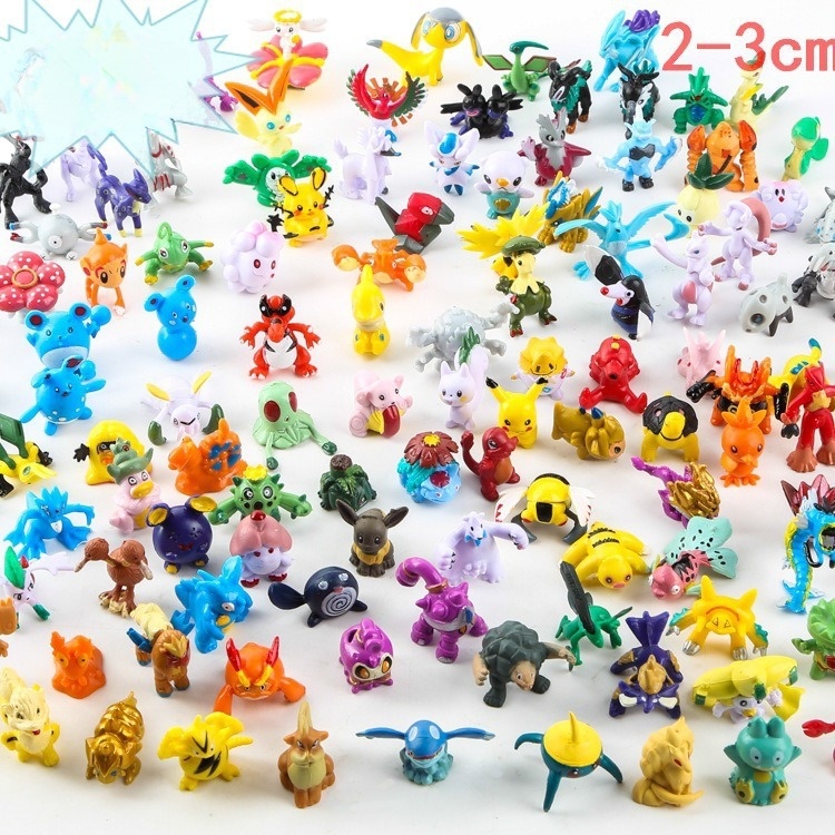 [Giá hủy diệt] Mô Hình PokeMon, Bộ 144 Pokemon khác nhau, Ngâu Nhiên 1 ...