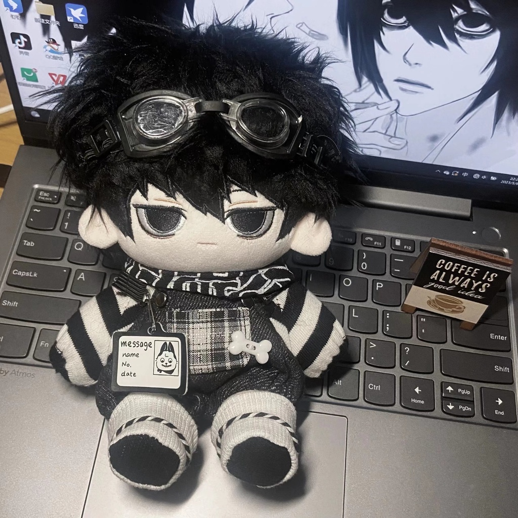 Búp Bê Nhồi Bông 20cm Trong Phim death note l.lawliet plushie | Shopee ...
