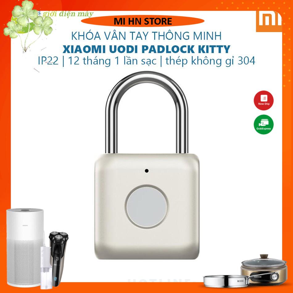 Ổ khóa vân tay thông minh Xiaomi Uodi Smart Padlock Kitty - Bảo hành 6 ...