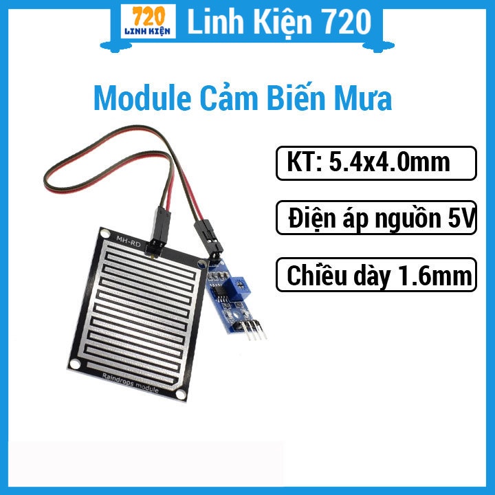 Module cảm biến mưa, kiểm tra trời mưa | Shopee Việt Nam