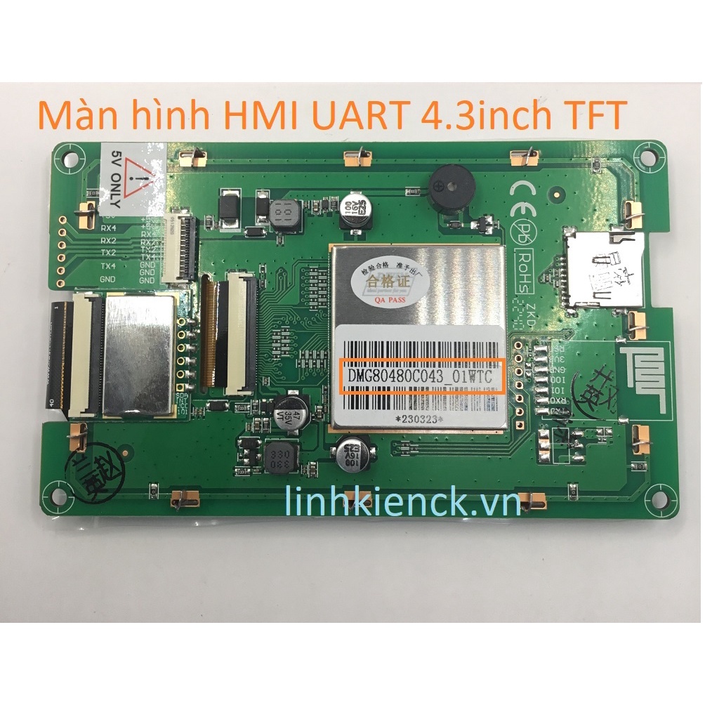 Màn hình DWIN HMI UART 4.3inch TFT DWIN DMG80480C043 (mới chính hãng) | Shopee Việt Nam