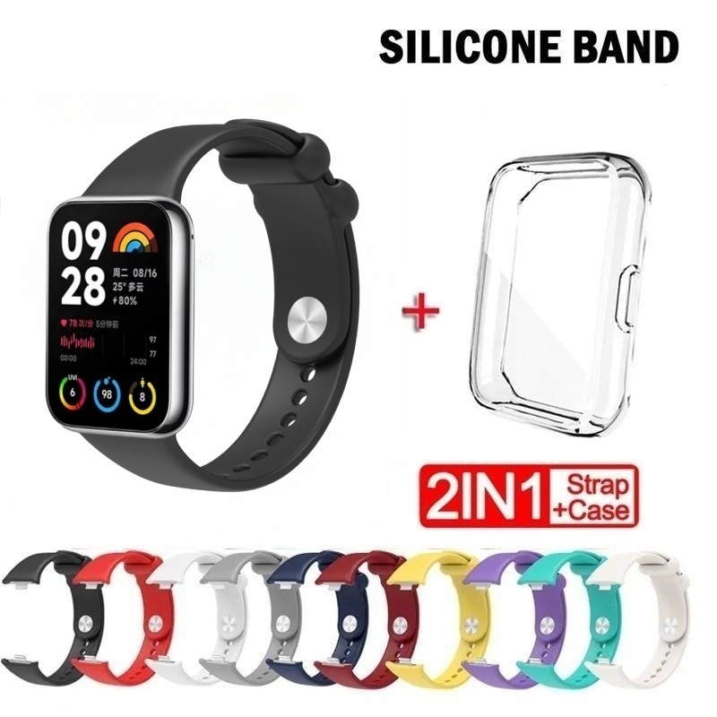 Dây Đeo Silicon Cho Xiaomi mi band 8 Pro TPU Ốp Lưng Vòng Tay Thay Thế Dây Đeo Tay Cho Xiaomi mi ...
