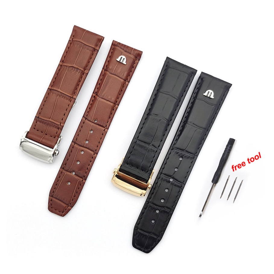 Dây Đeo Bằng Da Thật 20mm 22mm Cho Đồng Hồ Thông Minh maurice lacroix ...