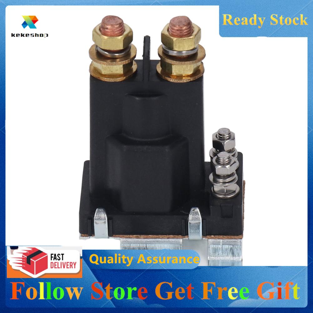 Kekeshop Dual Start DC 24V 500A High Current Relay Double Isolator ...