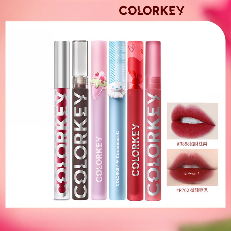 Colorkey Son Kem Màu Nhung Lì Thiết Kế Hình Cây Kem Xinh Xắn | Shopee ...