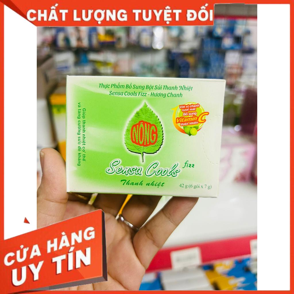 BỘT SỦI THANH NHIỆT SENSA COOLS - HỘP 6 GÓI SENSACOOL-giải nhiệt-thanh ...
