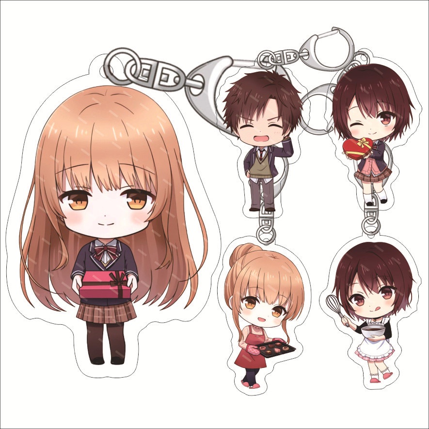 Móc khoá Anime Acrylic The Angel Next Door Spoils Me Rotten Doll Shiina ...