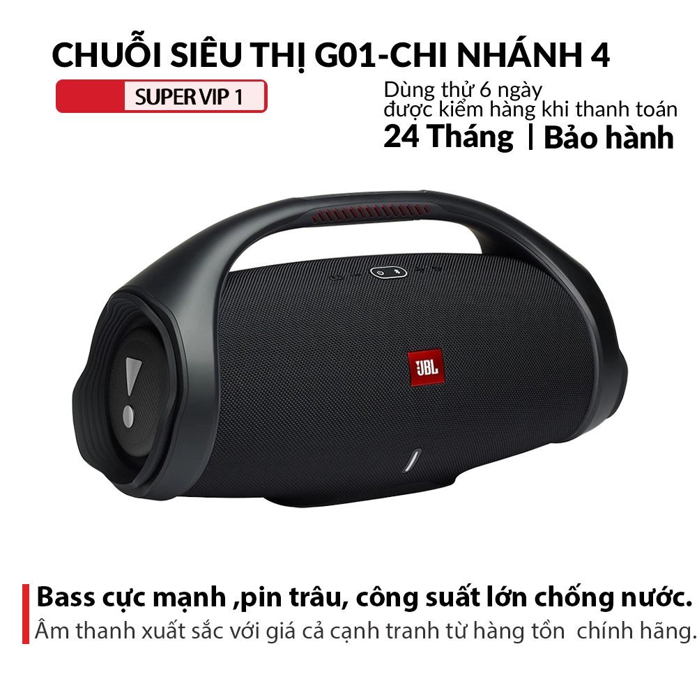 Loa JBI Bluetooth BOMBOX - Loa Siêuu Trầm Công Suất Lớn JBI Boombox Âm Thanh Siêuu Bass Chống ...