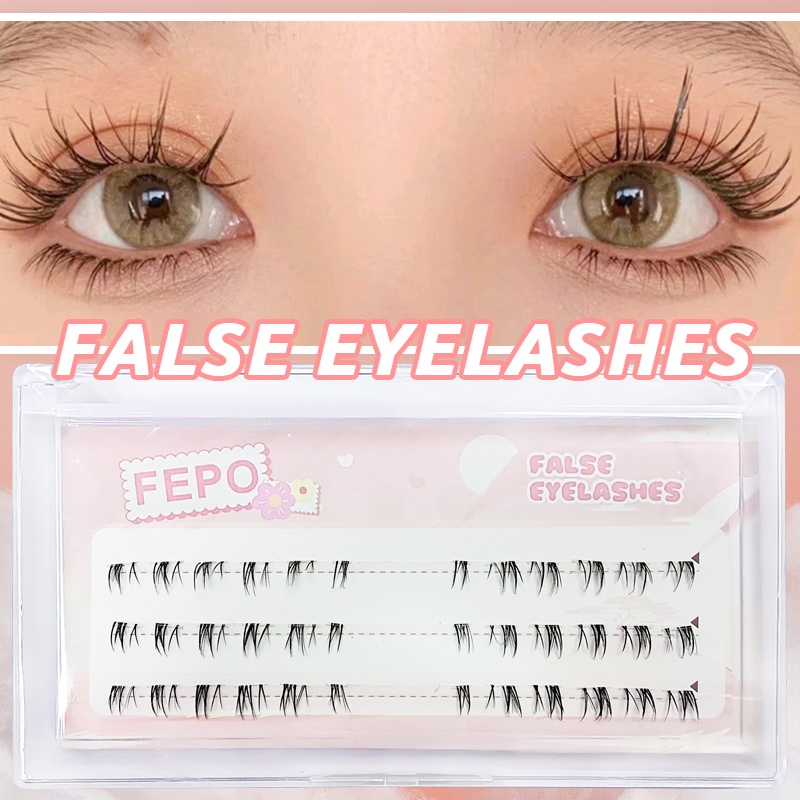 Lông mi dưới giả FEPO 3 hàng 3mm-6mm trang điểm tự nhiên | Shopee Việt Nam