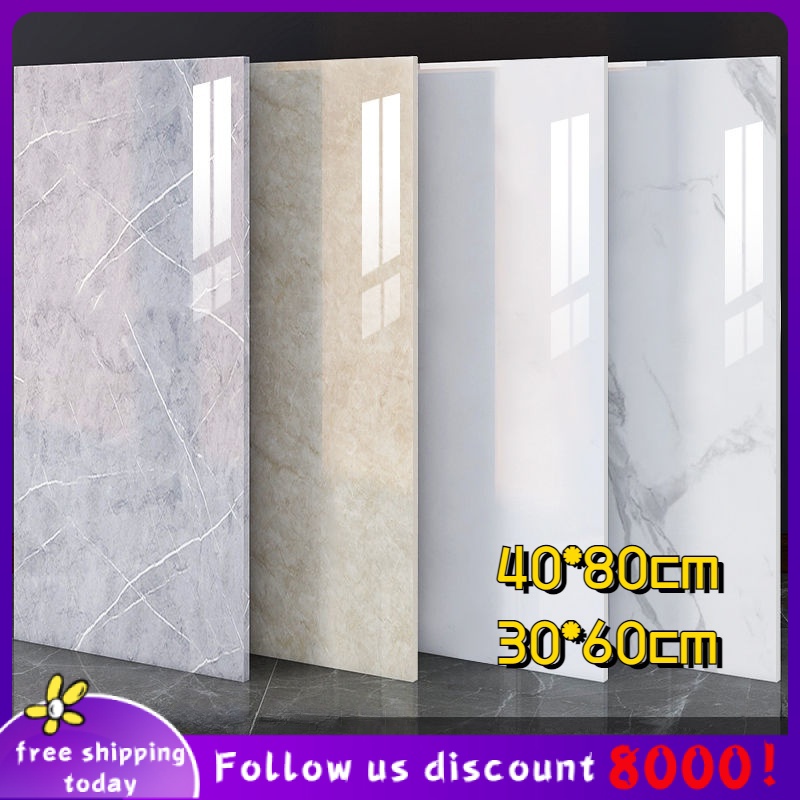 Se7ven Glossy stickers imitation tile wall stickers aluminum foil ...