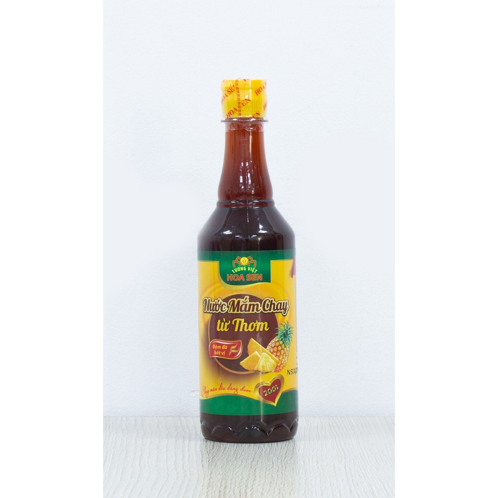 Combo 5 chai - Nước mắm chay Từ Thơm chai 500ml - Tương Việt Hoa Sen ...