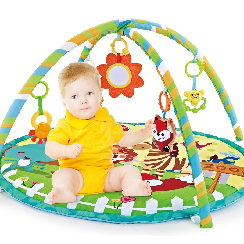EDUCATIONAL FITNESS FRAME FOR CHILDREN PLAY MAT RACK CRAWLING BLANKET ...