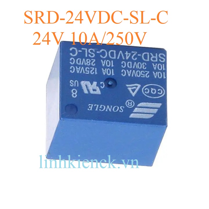Relay SRD-24VDC-SL-C SRD-24VDC-SL SRD 24VDC 10A/250V 5 chân | Shopee ...