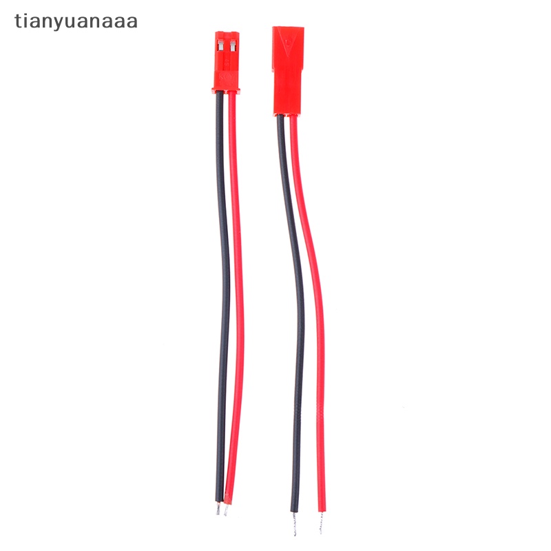 Set 20 Đầu Nối 2 pin male female jst plug 22 awg Cho rc well | Shopee ...
