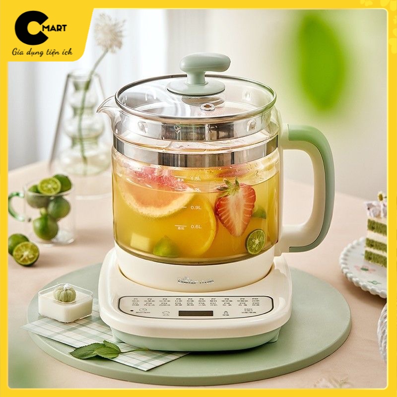 Bình Trà Đun Nước Điện Đa Năng 1.5L Bear YSH-D15Y3 KÈM LÕ LỌC [CMART ...