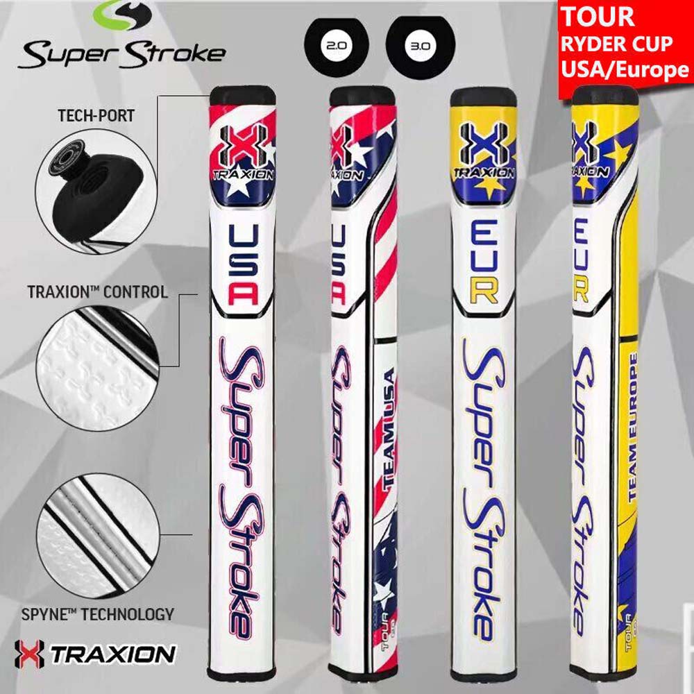 Golf Putter Grip SuperStroke PISTOL GTR Super Stroke 2.0 /3.0 / Europe2 ...