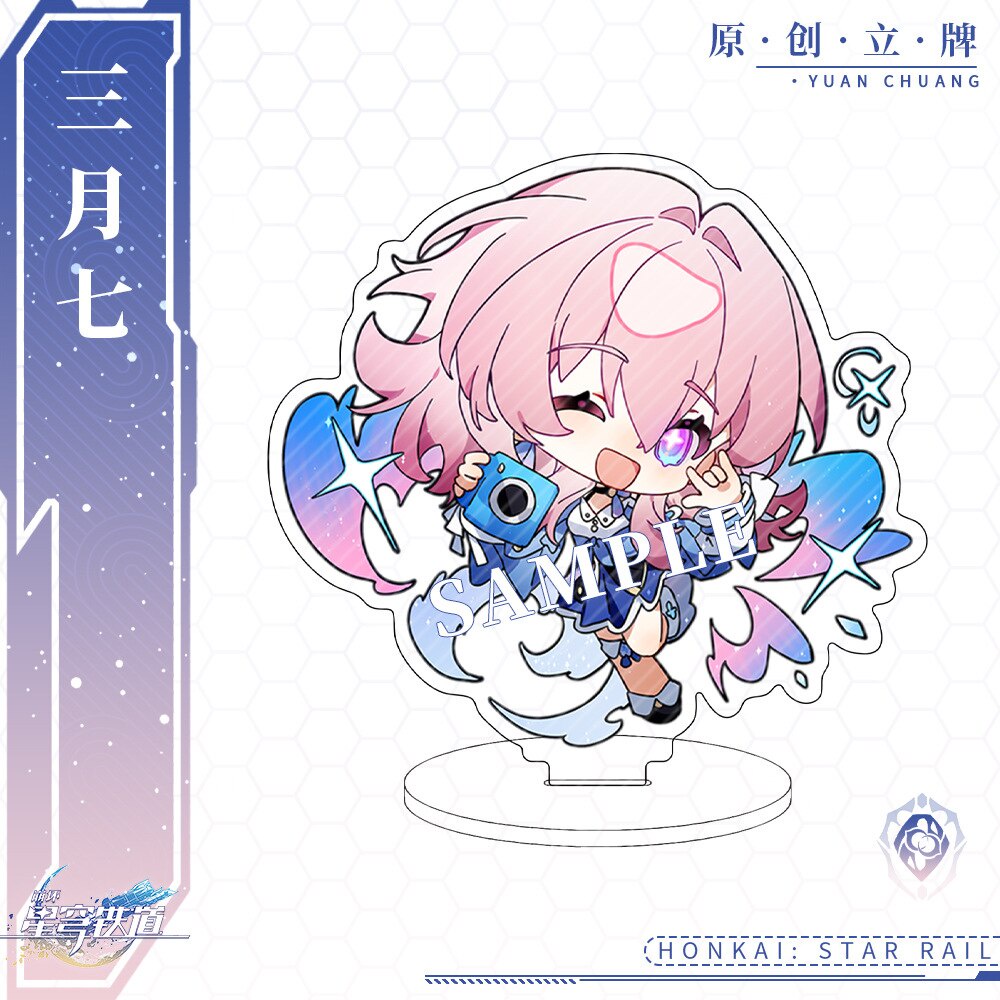 Mô hình Standee Herta Hook Standing Anime Honkai Star Rail Anime Manga ...