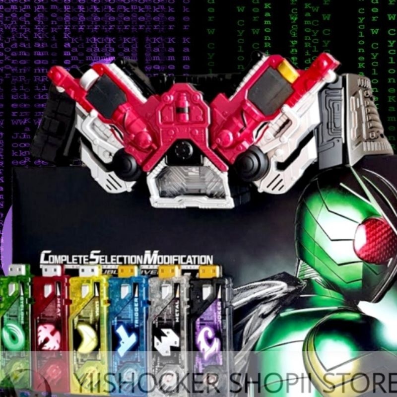 Khẩu Trang kamen rider w driver csm 1.5 gaia memory dx bootleg henshin Mở Rộng Không shf skc rah ...